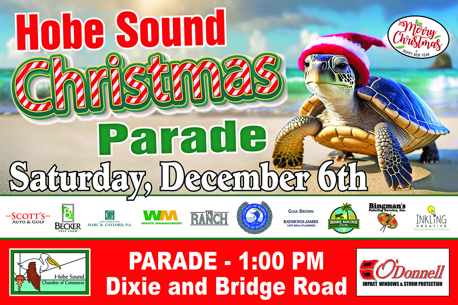 39th Annual Hobe Sound Christmas Parade Presented By O’Donnell Impact Windows And Storm ...